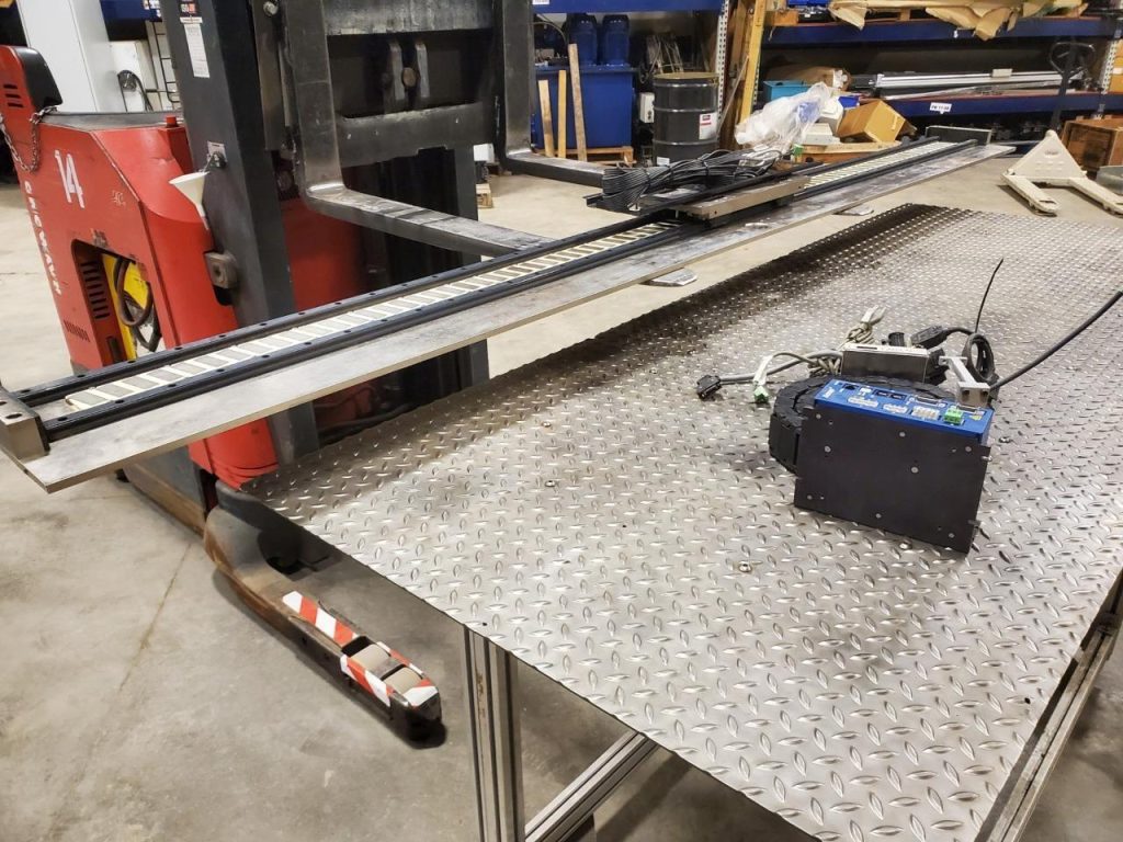 Anorad LCK-1 Magnetic Linear Motor Nippon SGL20 Linear Guides Copley ...