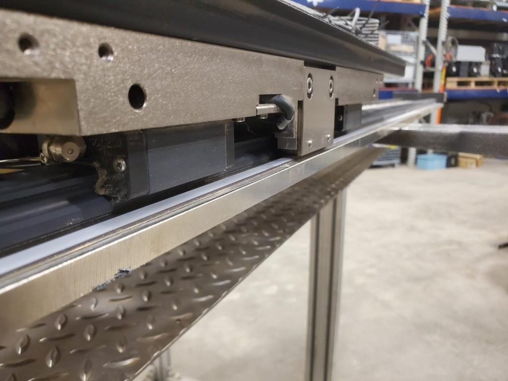 Anorad LCK-1 Magnetic Linear Motor Nippon SGL20 Linear Guides Copley ...