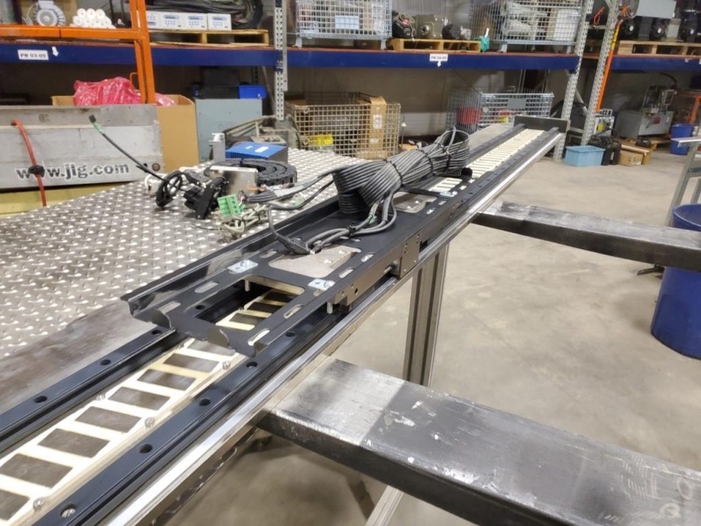 Anorad LCK-1 Magnetic Linear Motor Nippon SGL20 Linear Guides Copley ...