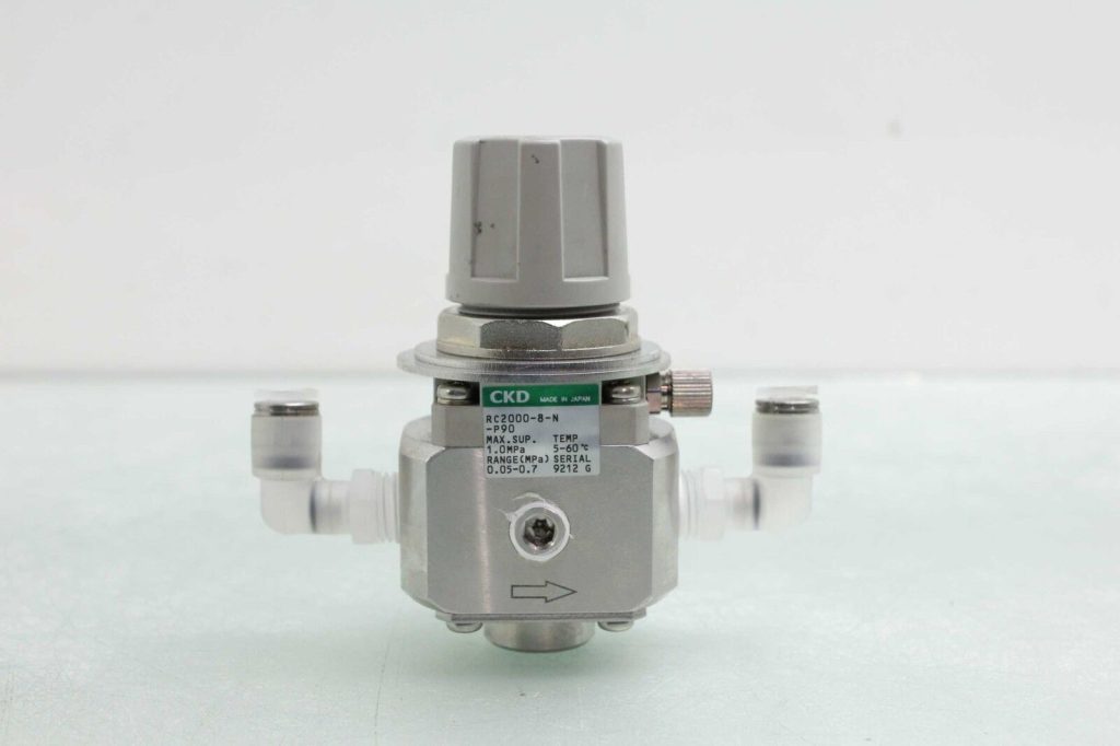 CKD RC2000-8-N-P90 Modular Clean Room Regulator 0.05-0.7 MPa 1/4" Ports ...