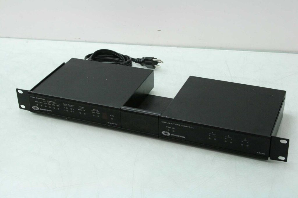 Crestron CEN-TVAV Control Module with ST-VC Volume Control on Module ...