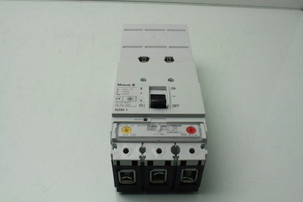 Klockner Moeller 20-25 Amp Adjustable Magnetic Circuit Breaker NZM-B1 ...