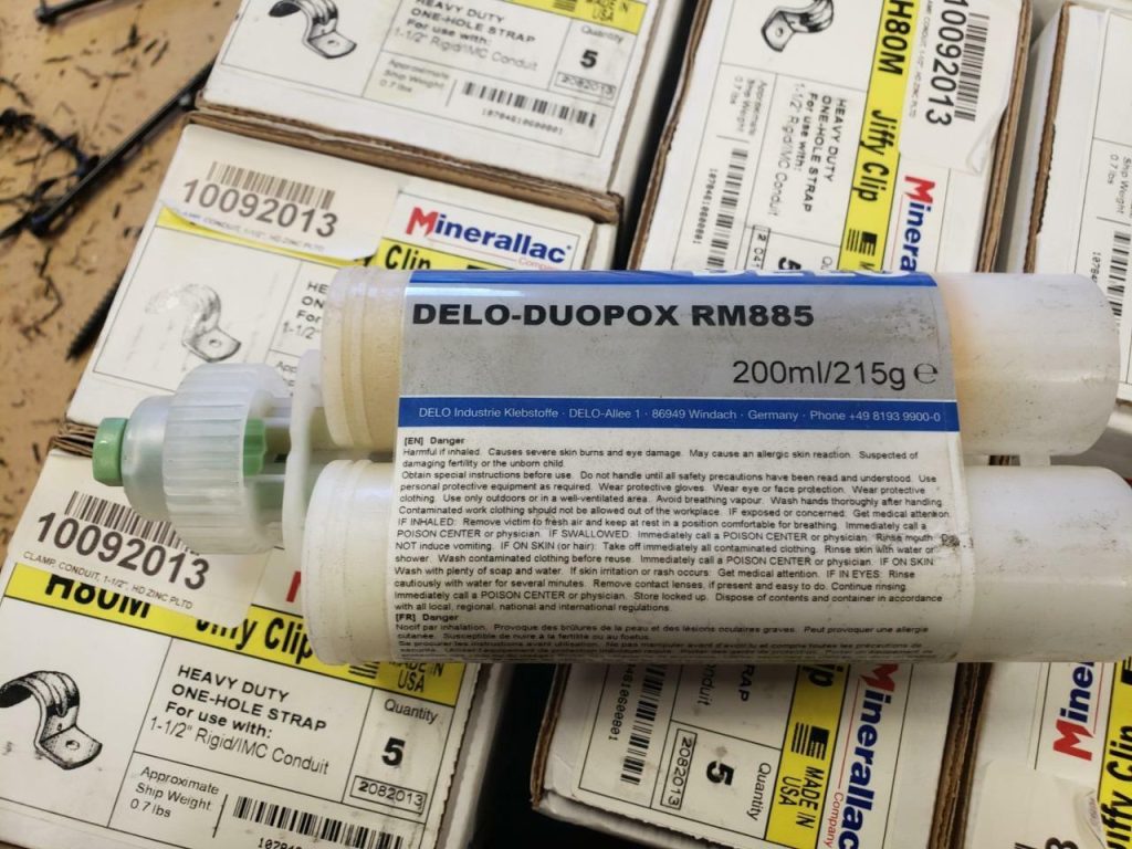 New Delo Duopox RM885 Silicon Wafer Cutting 2 Part Epoxy Adhesive - New ...