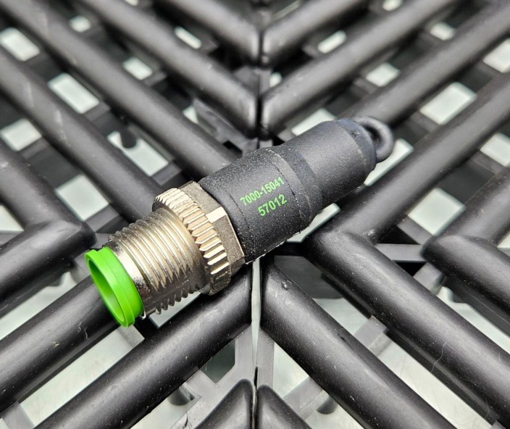 New Murr 7000-15041 Field Wireable M12 Connector 6-Pin Male Axial ...