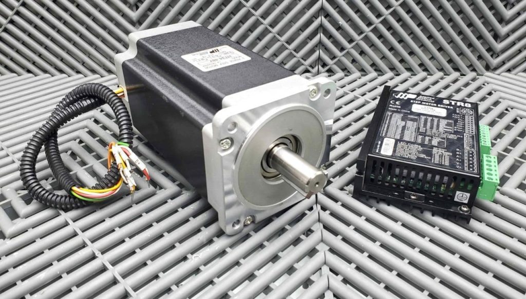 Applied Motion Stepper Set, HT34-487 Nema 34 Stepper Motor, STR8 5000 ...