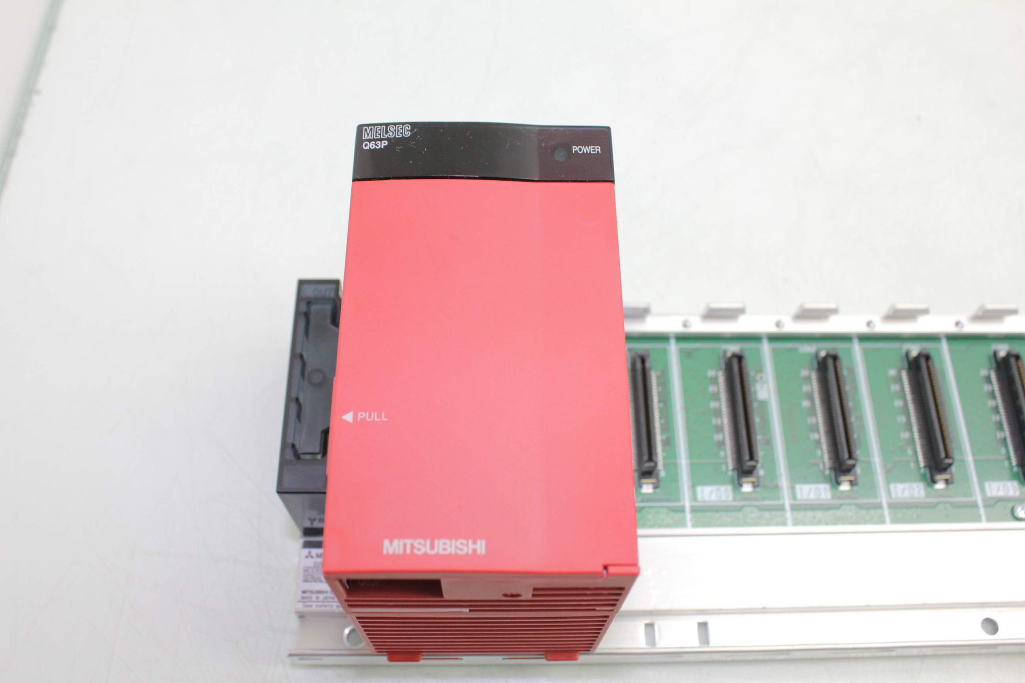 Mitsubishi Q312DB Base Unit 12 Slot Rack Q63P PLC Power Supply - Used ...