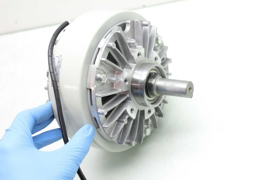 Mitsubishi ZKB-2.5BN Magnetic Particle Powder Clutch 20mm Shaft / 25 N-m Torque - Used - Motion ...