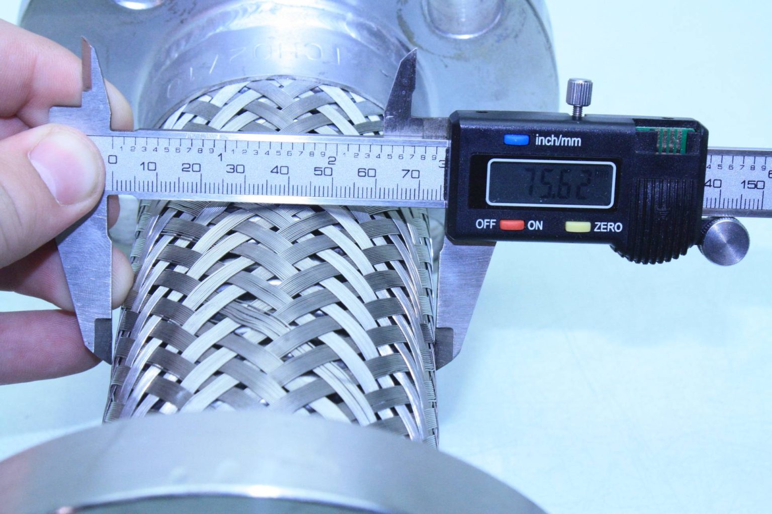 Enlin A/SA182 ASME 150-B16.5 Flanges 316 Stainless Braided Bellows Tube ...