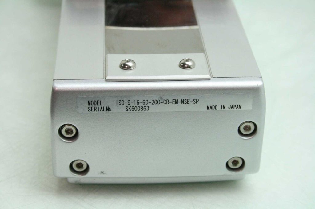 IAI Intelligent Actuator ISD-S-16-60-200-CR Ball Screw Linear Actuator ...