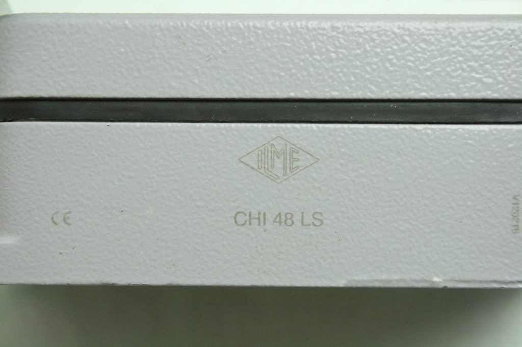 ILME CHI-48LS Bulkhead Panel Interface Housing with EPIC H-BE 24 SS DR Connector - Used - Motion ...
