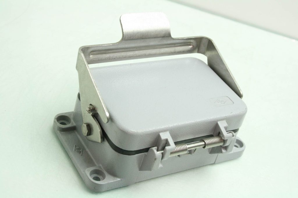 ILME CHI-48LS Bulkhead Panel Interface Housing with EPIC H-BE 24 SS DR Connector - Used - Motion ...