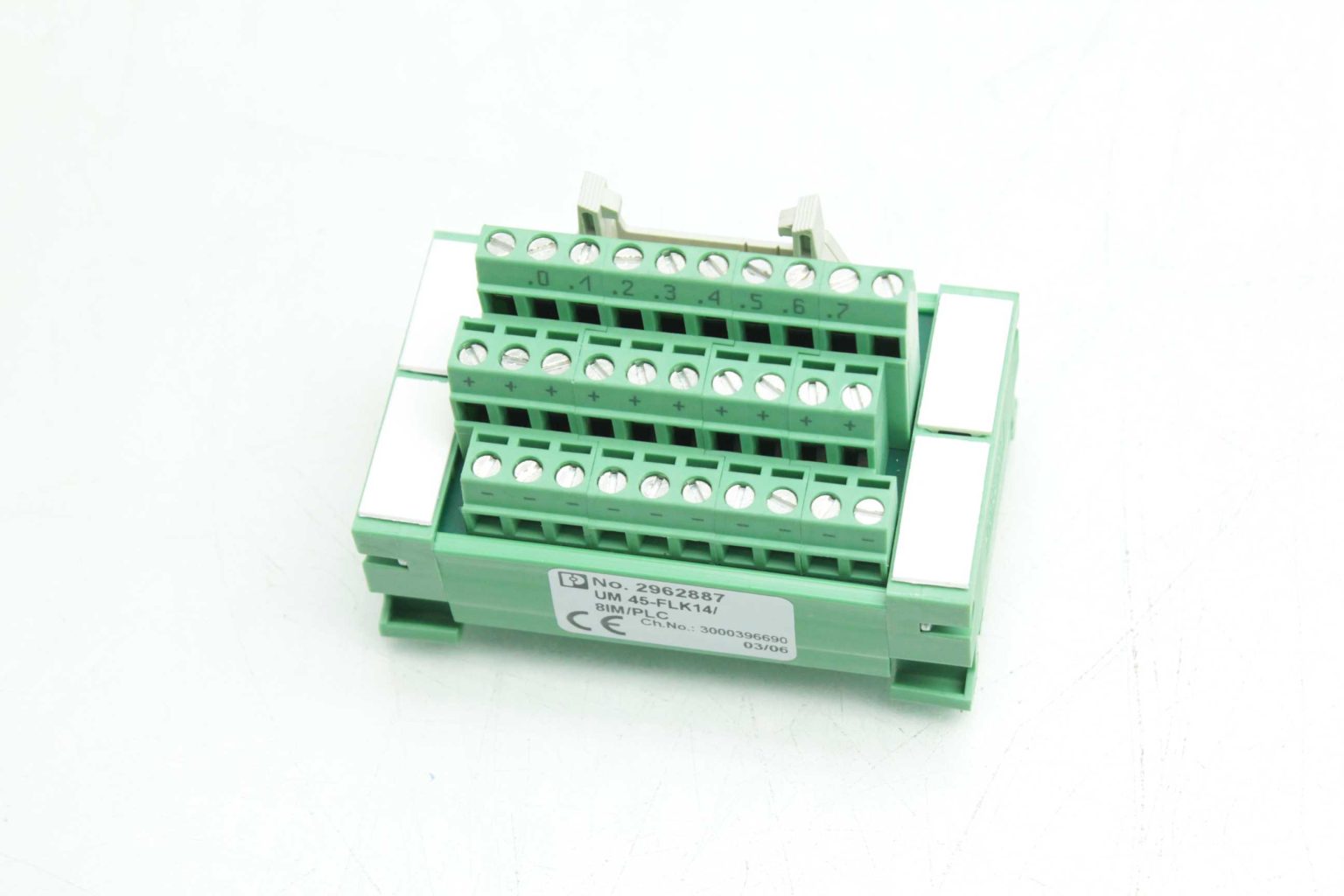 Phoenix Contact UM45-FLK14/8IM/PLC Breakout Interface Module IDC 14 Pin ...