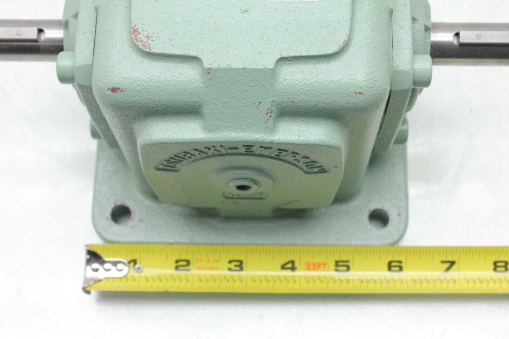 Tsubaki Emerson ED4M-1-LR-O-Y Miter Right Angle Gear Reducer 3-Way 1:1 ...