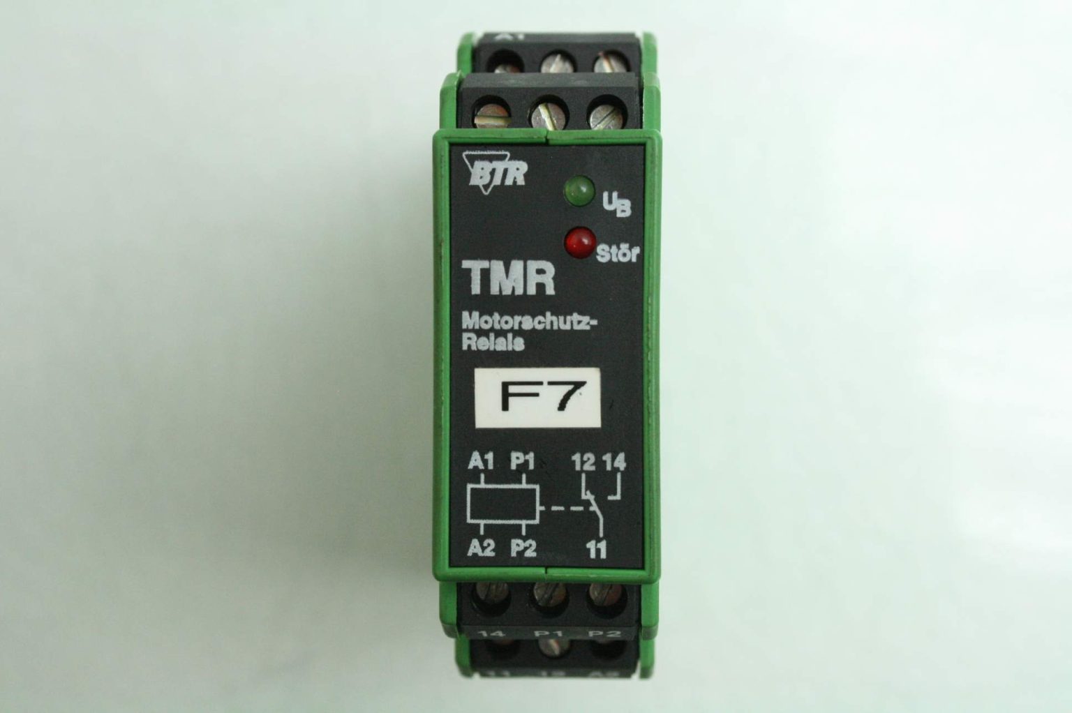 BTR TMR Motorschutz-Relais Safety Relay 24V AC Coil 4A Max - Used ...