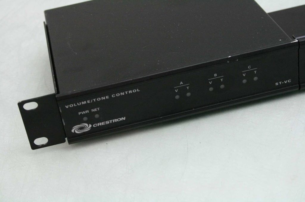 Crestron ST-VC Volume/Tone Control Module with Rack Mount / 3 Channel ...
