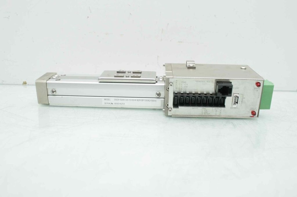 IAI DSCR-SA4-I-20-10-50-R-N24-SP-100 Actuator w/ RS-232 Internal ...