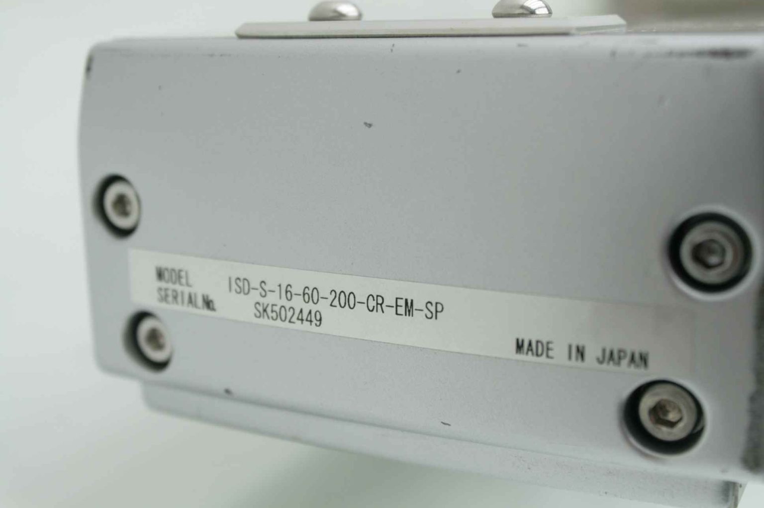 IAI Intelligent Actuators ISD-S-16-60-600-CR-EM-SP / ISD-S-16-60-200-CR ...
