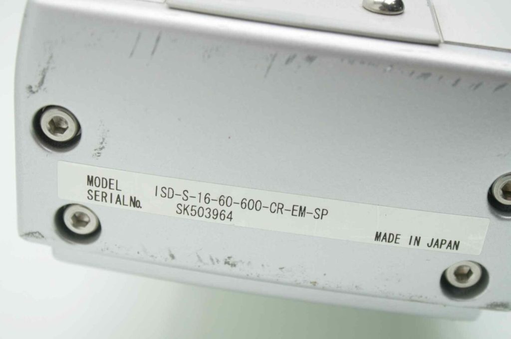 IAI Intelligent Actuators ISD-S-16-60-600-CR-EM-SP / ISD-S-16-60-200-CR ...