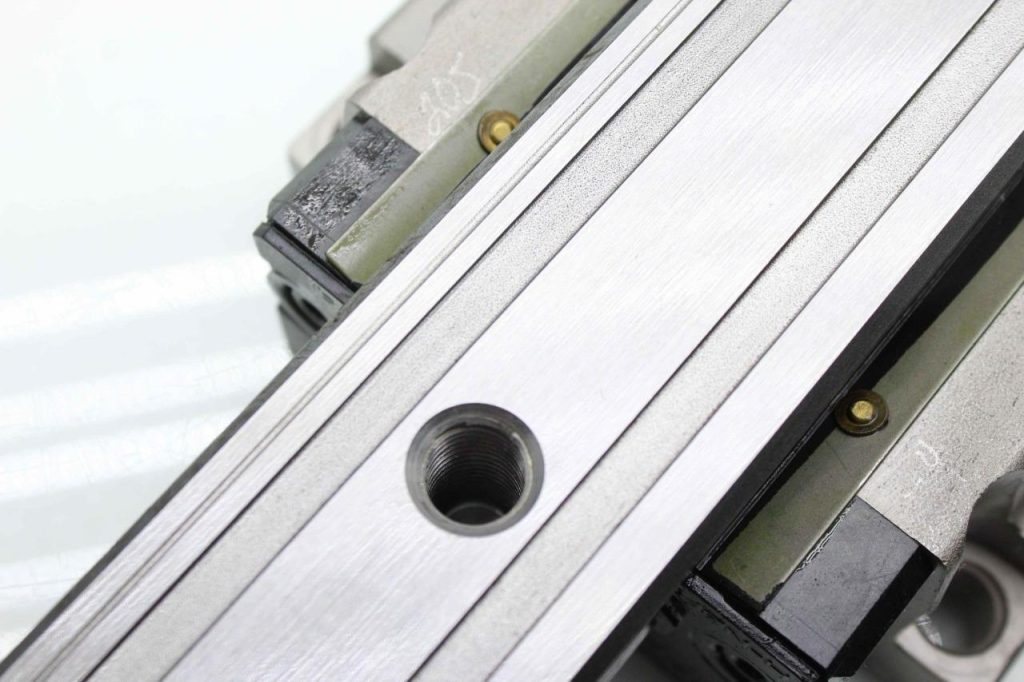 New THK HSR45CASSC0E+990LPK Linear Guides w/ Bottom Mount Rails - New ...