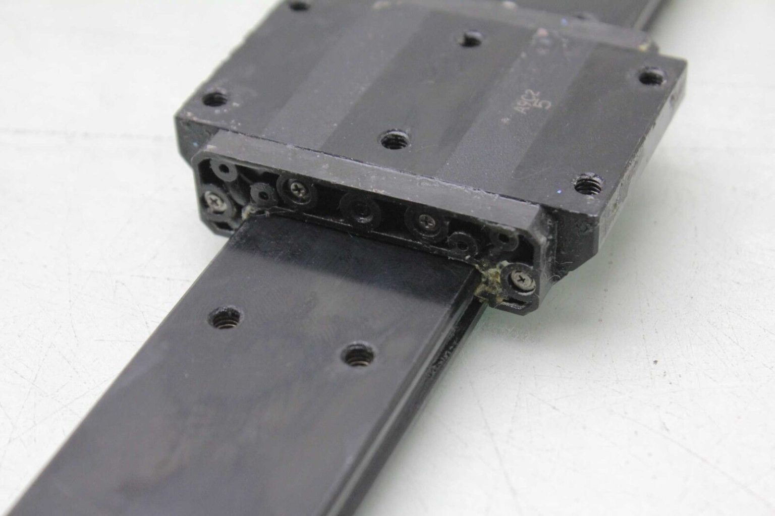 2 THK SHW17 Caged Ball Linear Motion Guide Rails 4 Blocks 230mm Long AP ...