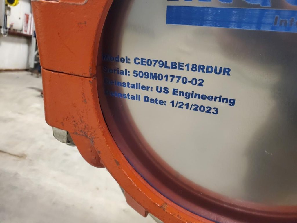 McQuay CE-079 Centrifugal Hermetic Chiller Compressor 180 HP ...