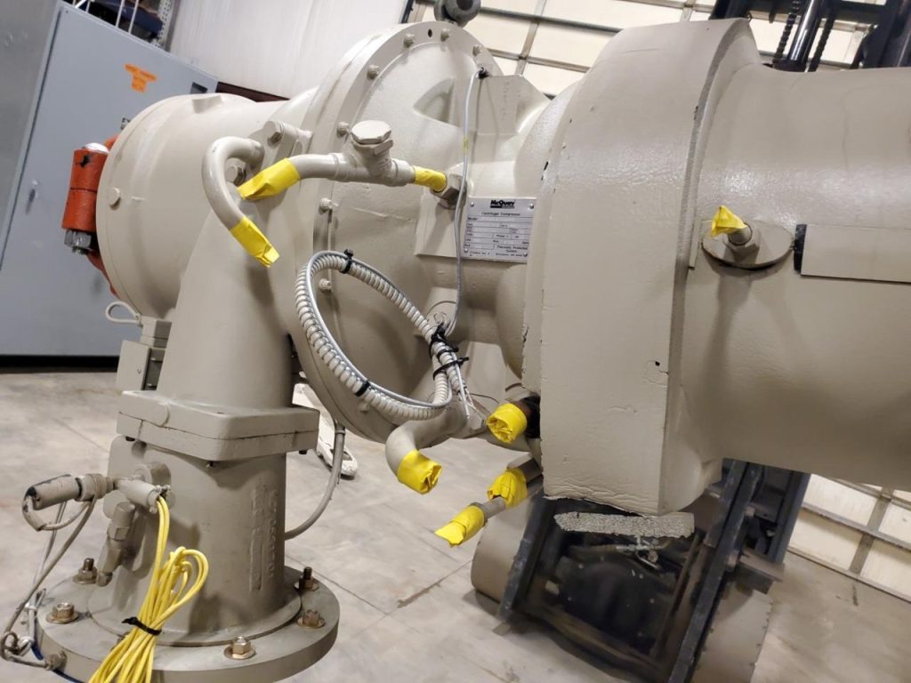 McQuay CE-079 Centrifugal Hermetic Chiller Compressor 180 HP ...