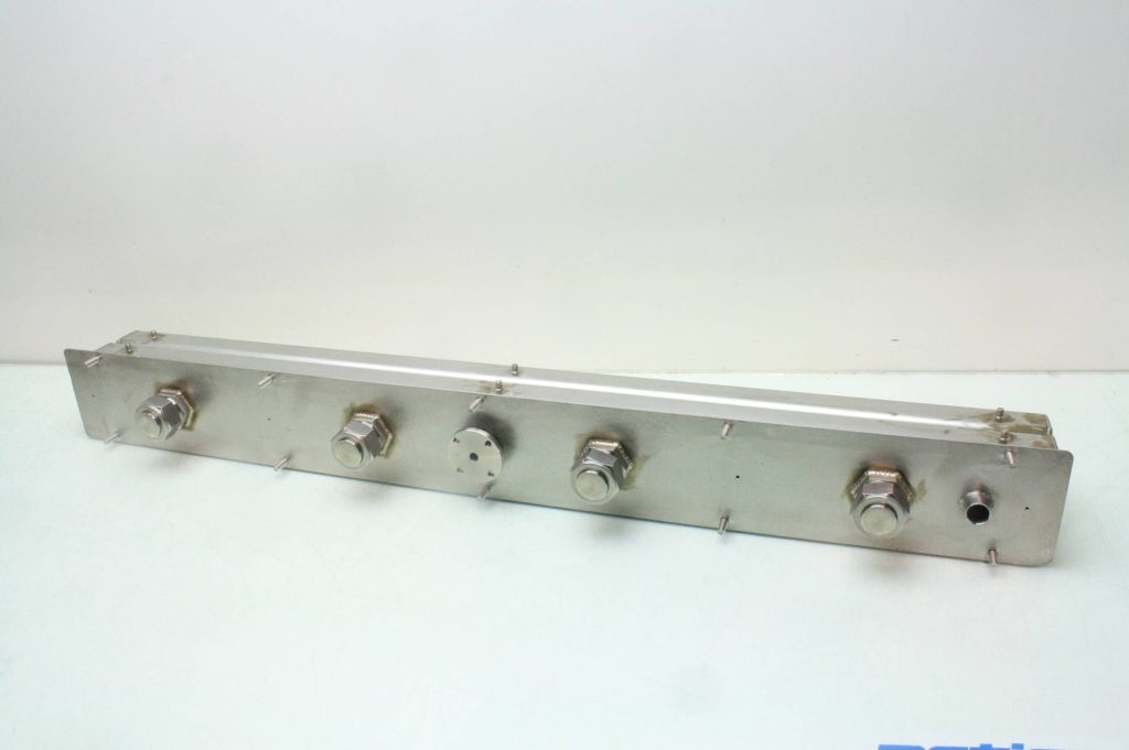 Swagelok Rectangular Aluminum Chemical Manifold Tank 36" x 4" x 4" with ...