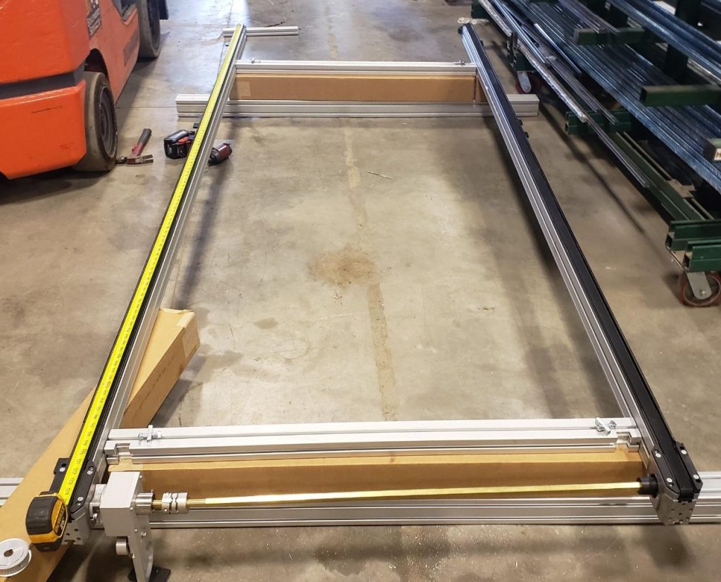 2 Rexroth 3842999716 CS-1186-3200 Single Track Section Belt Conveyors ...