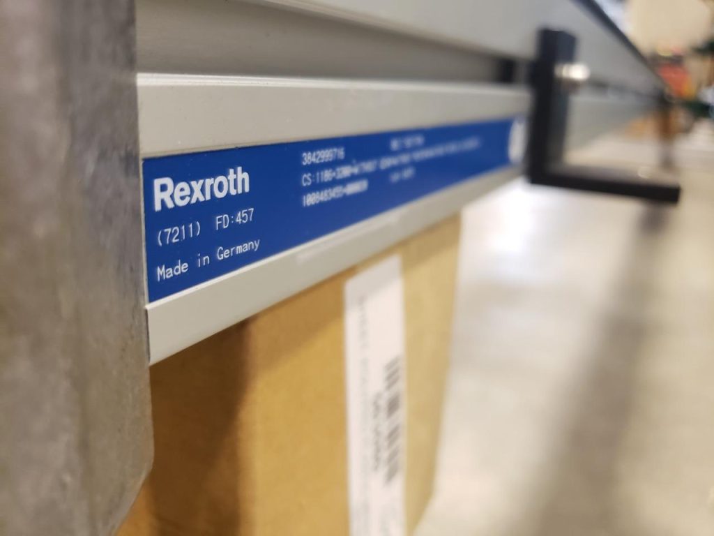 2 Rexroth 3842999716 CS-1186-3200 Single Track Section Belt Conveyors ...