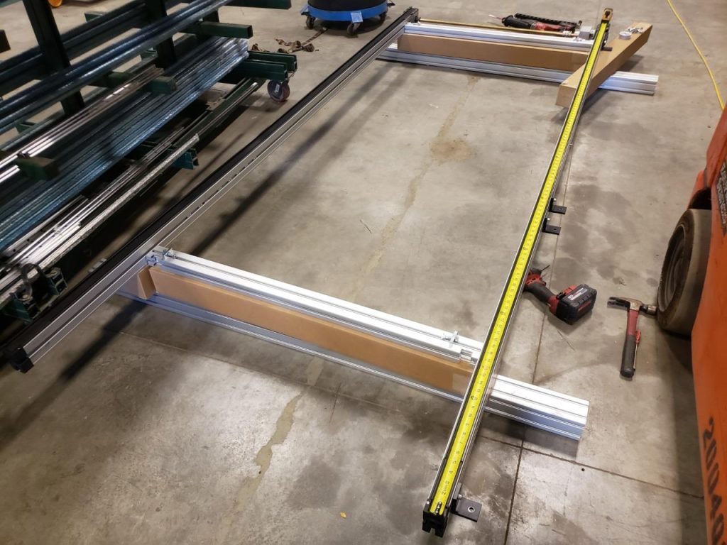 2 Rexroth 3842999716 CS-1186-3200 Single Track Section Belt Conveyors ...