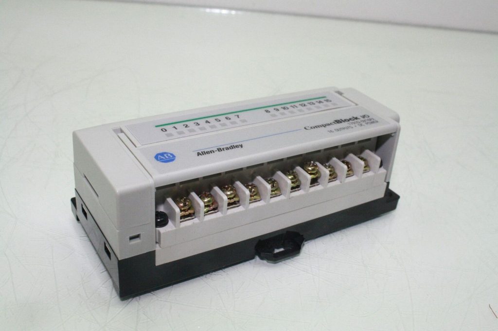 Allen Bradley 1791D-0V16PX CompactBlock I/O DeviceNet 16 Point Output ...