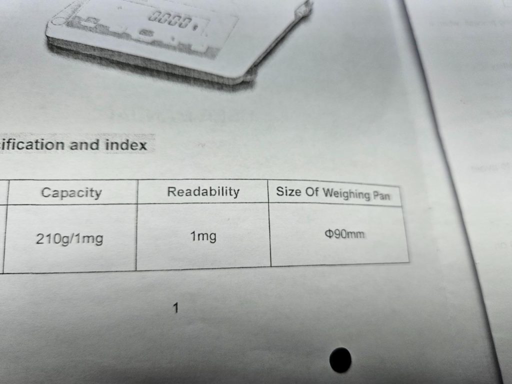 Electronic Precision Balance RBWL200 Analytical Balance 210g x 0.001g - New other (see details ...