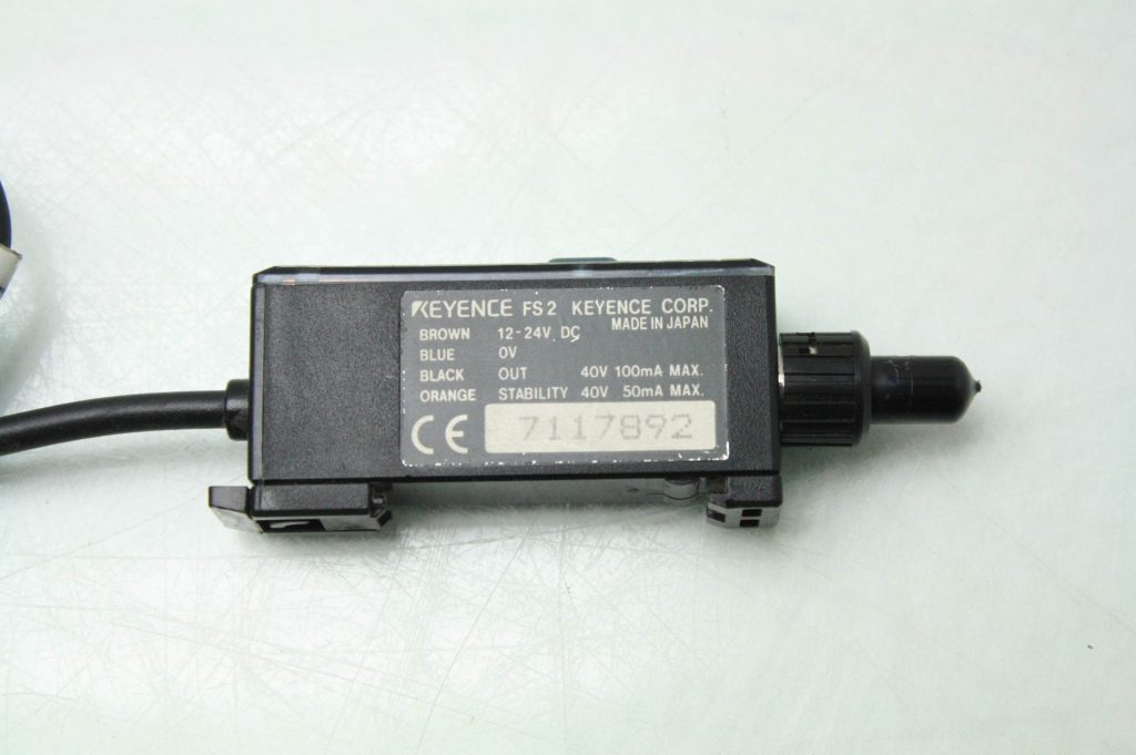 Keyence FS2-62P Fiber Optic Sensor Amplifier - Used - Motion Constrained Surplus
