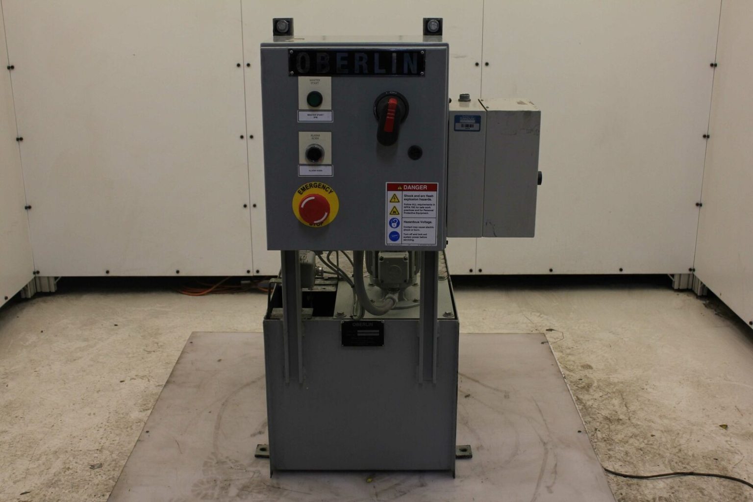 Oberlin Sump Tank 2/3 HP Coolant Tank Pump Telemecanique Starter - Used ...